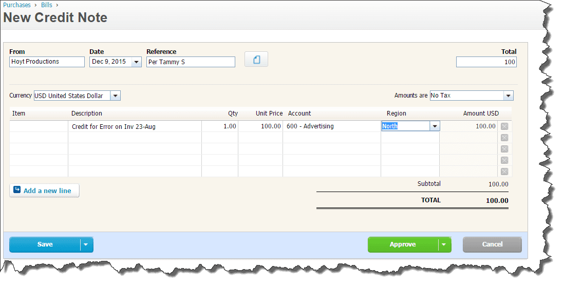 Xero the Hero: Credit Notes - Part II - Beyond Balanced Books