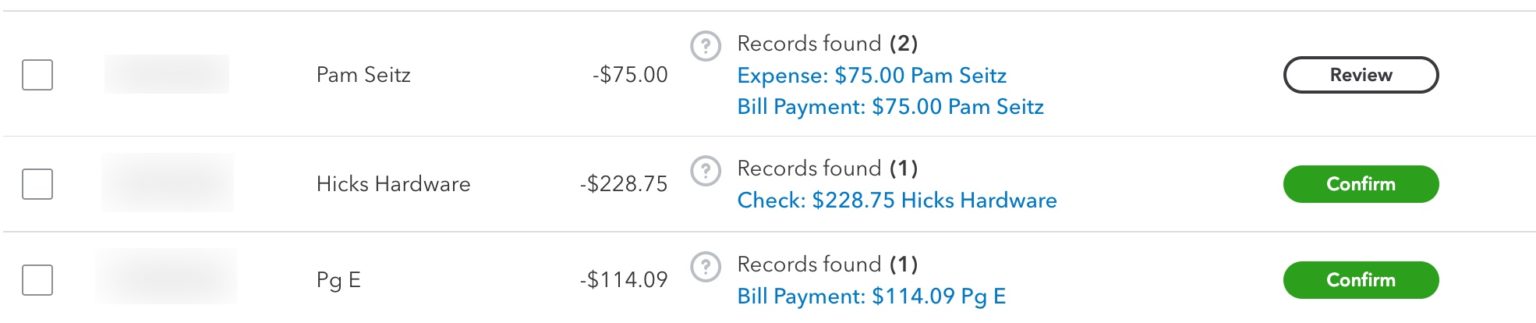 How do I accept bank transactions in QBO? - Beyond Balanced Books