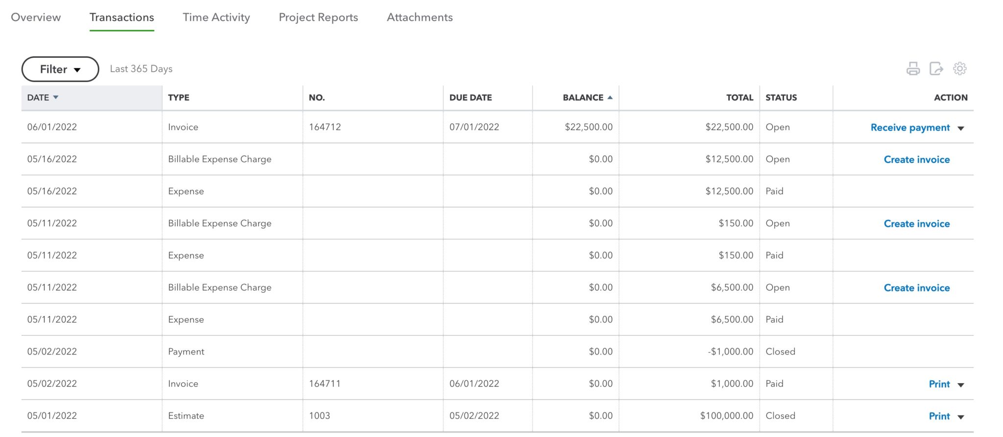 How do I track projects in QBO? - Beyond Balanced Books