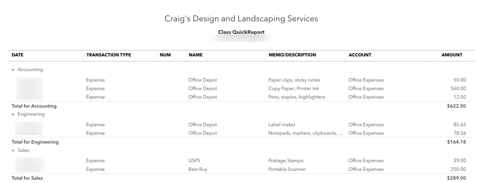 When should I use classes in QBO? - Beyond Balanced Books