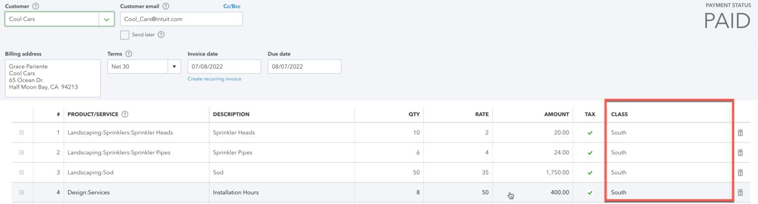 When should I use classes in QBO? - Beyond Balanced Books