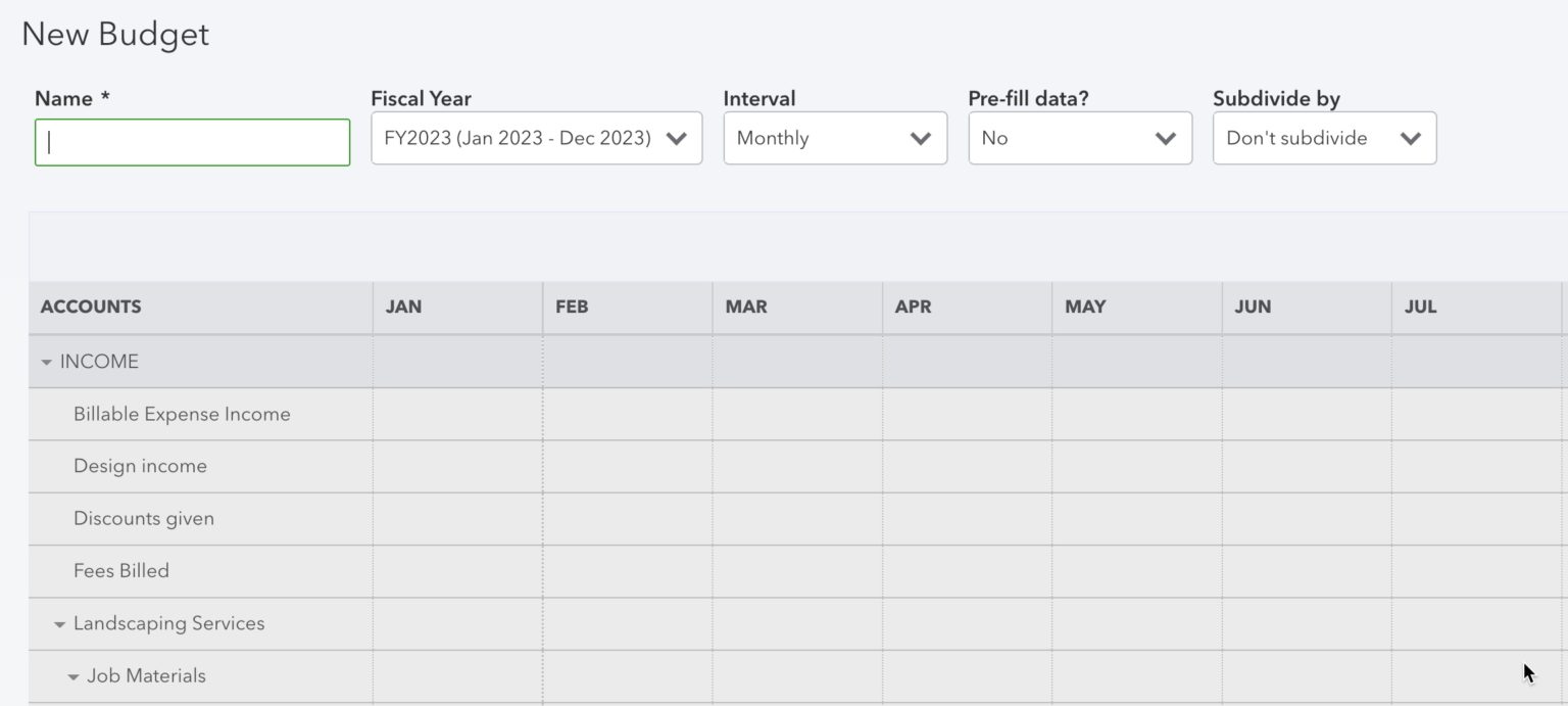 How do I create a budget in QBO? - Beyond Balanced Books